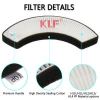 China Odorless Material H13 Filtration HEPA Filter for Air Purifiers for sale