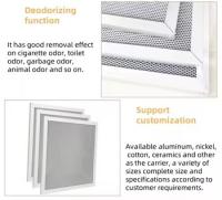 China Aluminum-based Honeycomb Filter with UV Light Oxygen Antibacterial and TVOC Removal for Air Purification for sale