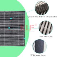 China High Efficiency Particulate Air HEPA Filter with Activated Carbon Adsorption for Air Purifier - Customized Size Available for sale