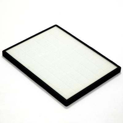 China Customized Size High Filtration Efficiency Odor Removal Air Purifier Replacement HEPA Filter for sale