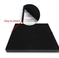 China Customized Size High Filtration Efficiency Odor Removal Air Purifier Replacement HEPA Filter for sale