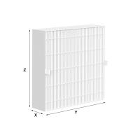 China Custom Mini Pleated True HEPA Activated Carbon Filter H11 H12 H13 H14 for Air Purifiers for sale