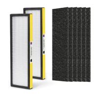 China Customized Size HEPA Air Purifier Filter with 99.97% Efficiency and Odor Removal Activated Carbon Filter for sale