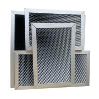 China Customizable Aluminum Honeycomb Photocatalytic Filter with TiO2 Coating for High Permeability Air Purification for sale