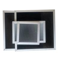 China Customizable Aluminum Honeycomb Photocatalytic Filter with TiO2 Coating for High Permeability Air Purification for sale