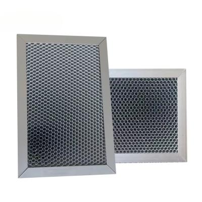 China Aluminum Honeycomb Nano Photocatalytic Tio2 Air Filter for UV Light Activated Removal of Formaldehyde and TVOC for sale