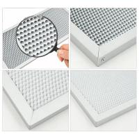 China Aluminum Honeycomb Nano Photocatalytic Tio2 Air Filter for UV Light Activated Removal of Formaldehyde and TVOC for sale