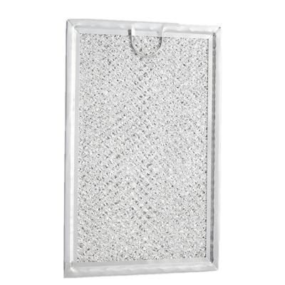 China Upgraded WB06X10359 Aluminum Mesh Microwave Grease Filter 7-5/8 X 5 inch GE Replacement Parts for sale