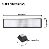 China High Efficiency HEPA Pre Filter H11 H12 H13 H14 for Smoke Capture for sale