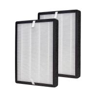China Custom H13 HEPA filters with activated carbon, 99.97% allergen removal. OEM custom sizes fit ventilation air purifiers for sale