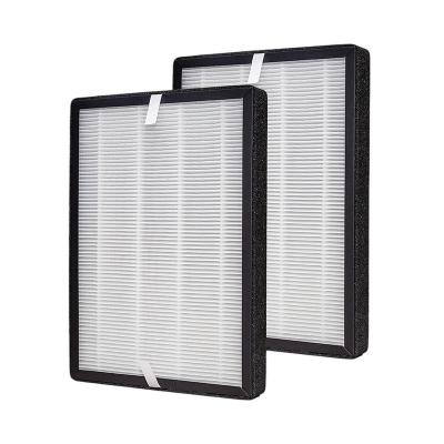 China Custom H13 HEPA filters with activated carbon, 99.97% allergen removal. OEM custom sizes fit ventilation air purifiers for sale