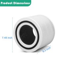 China Premium H13 HEPA Grade Air Purifier Filter with Activated Carbon Filter Media and Customized Sizes for sale