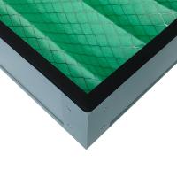 China G3 G4 Washable Synthetic Fiber Pre Air Filter with Aluminum Frame and Galvanized Steel Mesh for sale