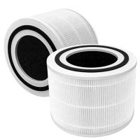 China Eco-Friendly Circular Activated Carbon Air Filter with Customized Dimension for Removing 99% Bacteria/Virus/Pollen/Smoke/Mite/VOC for sale