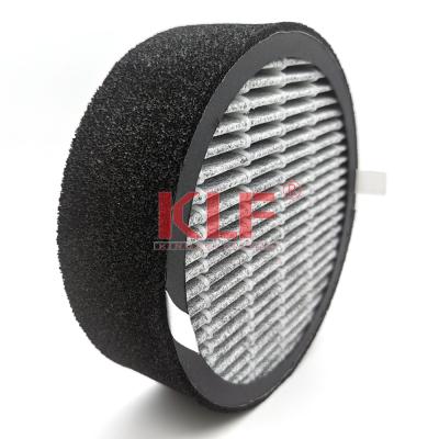 China H13 Carbon Fiber Air Purifier Filter with 144x55mm Size for Effective Smoke Capture for sale