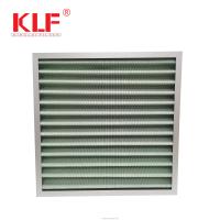 China Industrial G4 Efficiency Pleated Air Filter with Aluminum Frame for HVAC Systems in Customizable Sizes for sale