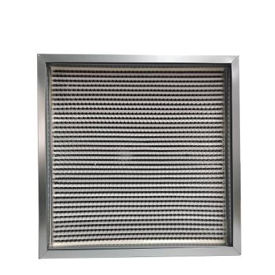 China Industrial HEPA Filter with H13 Filtration Class 99.9% Efficiency and 592x592x292mm Dimension for Cleanroom Air Filtration for sale