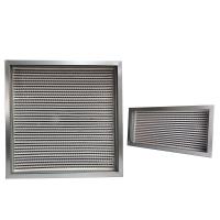 China Industrial HEPA Filter with H13 Filtration Class 99.9% Efficiency and 592x592x292mm Dimension for Cleanroom Air Filtration for sale