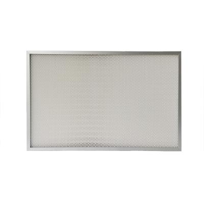 China High Efficiency H13 Glassfiber FFU Replacement Filter 465x695x100mm with 99.99% Filtration for Clean Rooms for sale