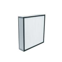 China Mini Pleat HEPA Filter with Aluminium Frame and Antibacterial Glass Fibre Media for Clean Rooms for sale