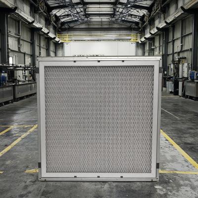 China Washable Aluminum Mesh Filter with 5-10 Micron Rating and Custom Size for HVAC Systems for sale