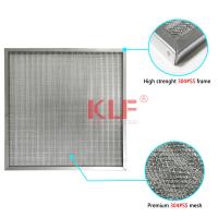 China Premium Multi-layer Aluminum Mesh HVAC Panel Pre-Filter - Washable Reusable High Airflow Air Filter for sale