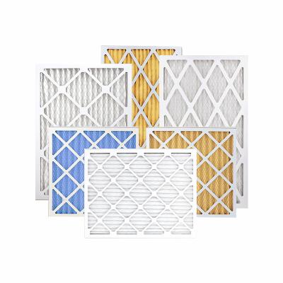 China High Efficiency MERV13 HVAC Furnace Air Filter with Pleated Design and Washable Reusable Media for sale
