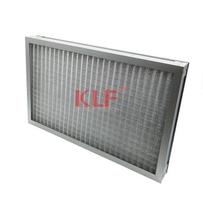 China 1000 Micron Washable Aluminum Air Filter with Low Pressure Drop for Central Air Conditioner for sale