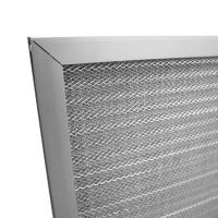 China 1000 Micron Washable Aluminum Air Filter with Low Pressure Drop for Central Air Conditioner for sale