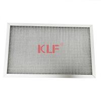 China 1000 Micron Washable Aluminum Air Filter with Low Pressure Drop for Central Air Conditioner for sale