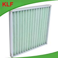 China G4 Pleated Panel Air Filter with Customized Size High Filtration Efficiency and Durable Aluminum Frame for HVAC Systems for sale