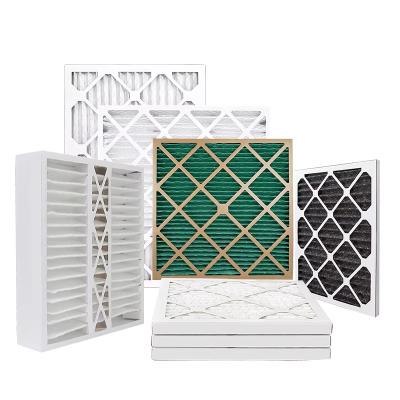 China MERV 13-14 HVAC Filter 20x20x1 High Dust Capacity Furnace Panel Air Filter for Air Purification Systems for sale
