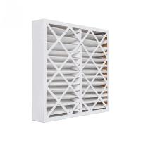 China MERV 13-14 HVAC Filter 20x20x1 High Dust Capacity Furnace Panel Air Filter for Air Purification Systems for sale