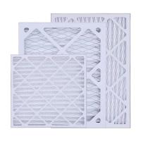 China Customized Pleated HVAC Air Filter MERV 8 10 13 16 High Dust Capacity HEPA Filter for Air Purification for sale