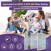 China Kinglei MERV8 Washable Reusable Electrostatic Air Filter with Custom Dimensions for sale