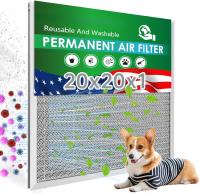 China Electrostatic Reusable Air Filter with MERV 8 Rating and Activated Carbon for HVAC Systems for sale