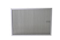 China Customized High Industrial Aluminum Frame Stainless Steel Mesh G2 Efficiency Panel Air Filter for HVAC Systems for sale