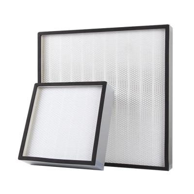 China HEPA Box Filter H13/H14 Deep Pleated with Fiberglass Material and 0.3um Porosity for Hospital Laboratory Air Purification for sale