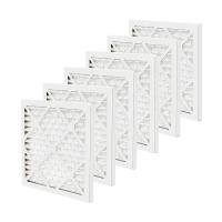 China High-Efficiency 99.995% HVAC Air Filter with 0.3 Micron Porosity and Fiberglass Pleated Panel Design for sale