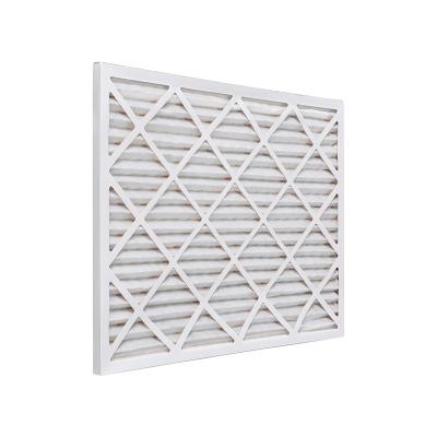 China High-Efficiency 99.995% HVAC Air Filter with 0.3 Micron Porosity and Fiberglass Pleated Panel Design for sale