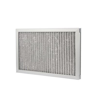 China Washable Aluminum Mesh Filter | Low Pressure Drop, 80% Efficiency for Central AC for sale