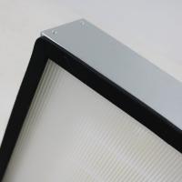 China High Efficiency Mini Pleat HEPA Air Filter Element with 99.995% Efficiency and 0.3micron Porosity Fiberglass Panel Filter for sale