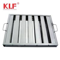 China Stainless Steel 304/201/430 Baffle Filter for Commercial Kitchen Chimney with High Temperature Resistance and Customizable Size for sale