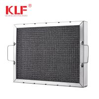China Industrial Honeycomb Metal Grease Filter with High Efficiency Grease Capture and Anodized Aluminum Frame for Cooker Extractors for sale