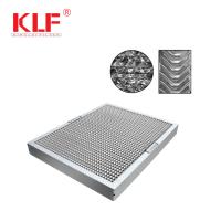 China Commercial Kitchen Range Hood Canopy Honeycomb Filters with Aluminium Stainless Steel Honeycomb Grease Grid and Easy Clean Latch Handle for sale