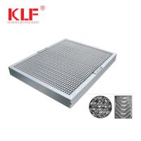 China Commercial Kitchen Range Hood Canopy Honeycomb Filters with Aluminium Stainless Steel Honeycomb Grease Grid and Easy Clean Latch Handle for sale
