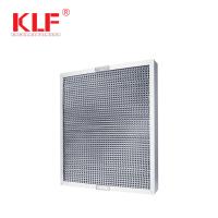 China Commercial Kitchen Range Hood Canopy Honeycomb Filters with Aluminium Stainless Steel Honeycomb Grease Grid and Easy Clean Latch Handle for sale
