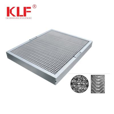 China Customized Stainless Steel/Aluminum Honeycomb Hood Filter with 70-99% Efficiency for Commercial Kitchen for sale