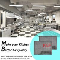 China Hot Sale Fire Retardant Kitchen Stainless Steel Range Hood Exhaust Grease Filter for sale