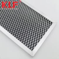China Durable Aluminum Frame Range Hood Filter with Double Layer Mesh and Activated Charcoal for Odor Removal for sale